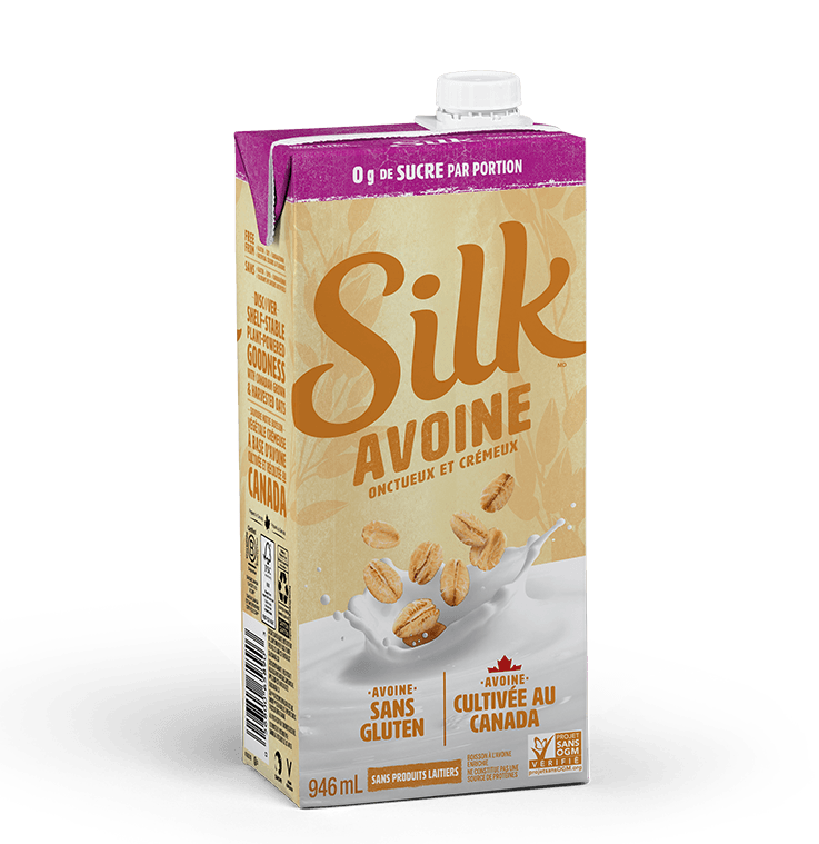 Lait d’avoine original non sucré longue conservation | Silk Canada